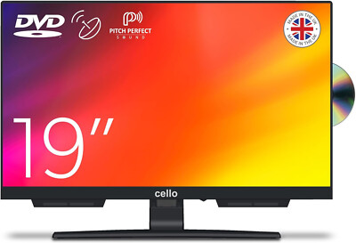Cello C1924F 19" inch HD Ready LED TV DVD COMBI EASY OPERATION & GREAT ...