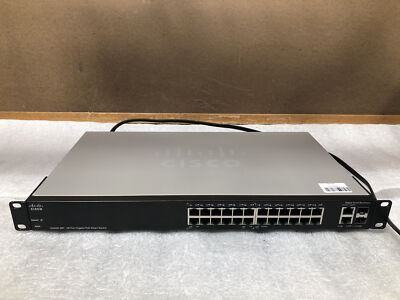 Cisco Small Business SG200-26P Smart Gigabyte 26-Port Ethernet Network ...