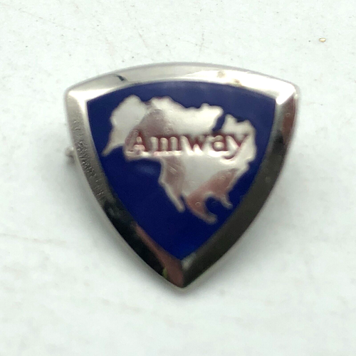 AMWAY Lapel Pin Employee North America Map Emblem Logo Symbol Hat Pin ...