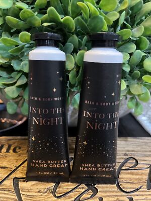 2 Bath And Body Works Into The Night Hand Cream 1 Oz Travel Size | eBay