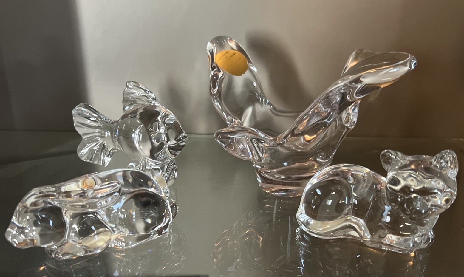 Princess House 24% Lead Crystal Figurines-Lot of 4 | eBay