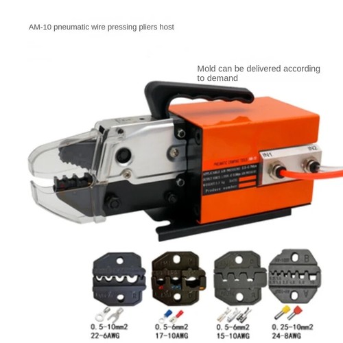 AM-10 Y-Type Terminal Machine Pneumatic Crimping Machine Electric ...