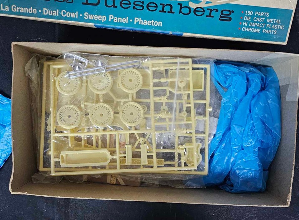 Hubley 1932 SJ Duesenberg 1/18 Scale Classic Vintage Metal Model Kit No ...