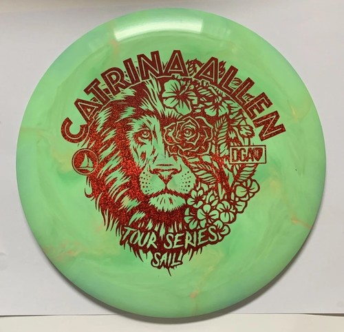 DGA Disc Golf Disc Catrina Allen Your Series Sail Green 173 Grams | eBay
