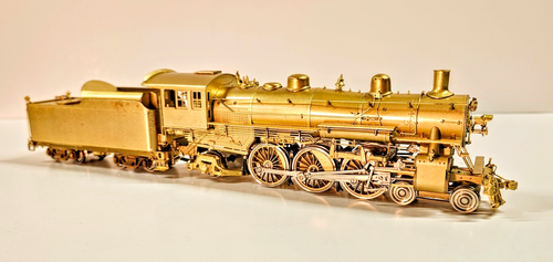 Chicago & North Western Class E 4-6-2, Nickel Plate Brass Steam Loco ...
