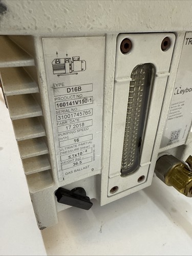 TRIVAC Leybold D16B 160141V150-1 Rotary Vane Vacuum Pump (TriVac D1 6B ...