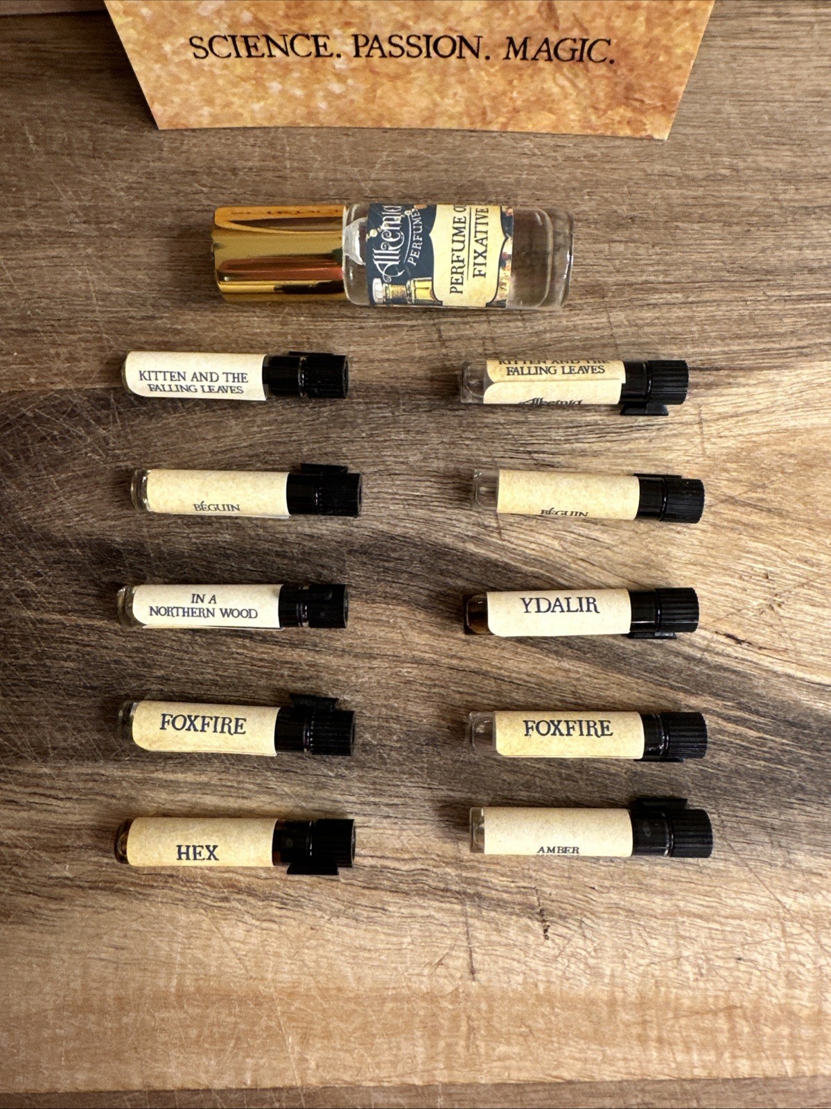 Alkemia Perfumes 10 Piece Sample Set Full Size Perfume Fix. Indie Niche ...