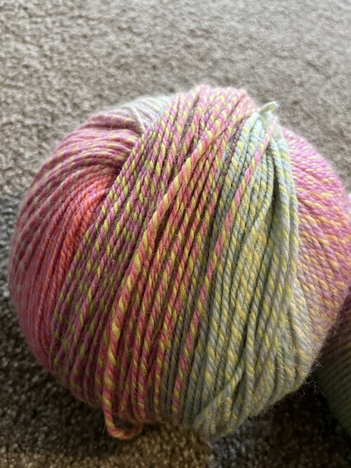 Bendigo Woolen Mills 100% Pure Wool 8 Ply Bloom Candy 380 Grams | eBay ...