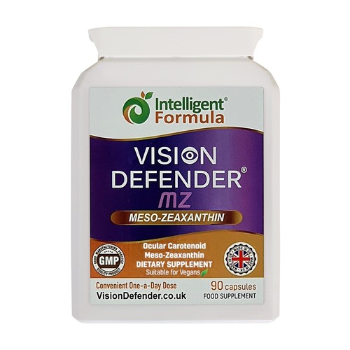 Vision Defender Meso Zeaxanthin Vegan Eye Supplement MZ- Protect and ...