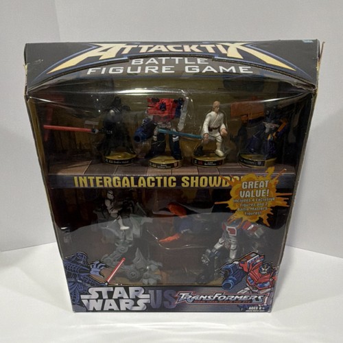 Hasbro Attacktix Battle Figure Game Star Wars vs Transformers Missile ...