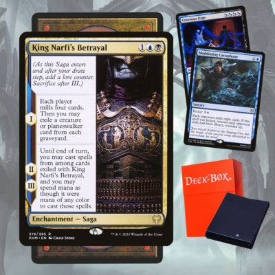 Blue Black Mill Deck - Magic: The Gathering - incl. Deckbox-Sleeves | eBay