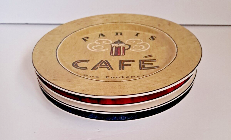 Sakura Coffee Break Themed Dessert/Salad Plates Set of 4 Various ...
