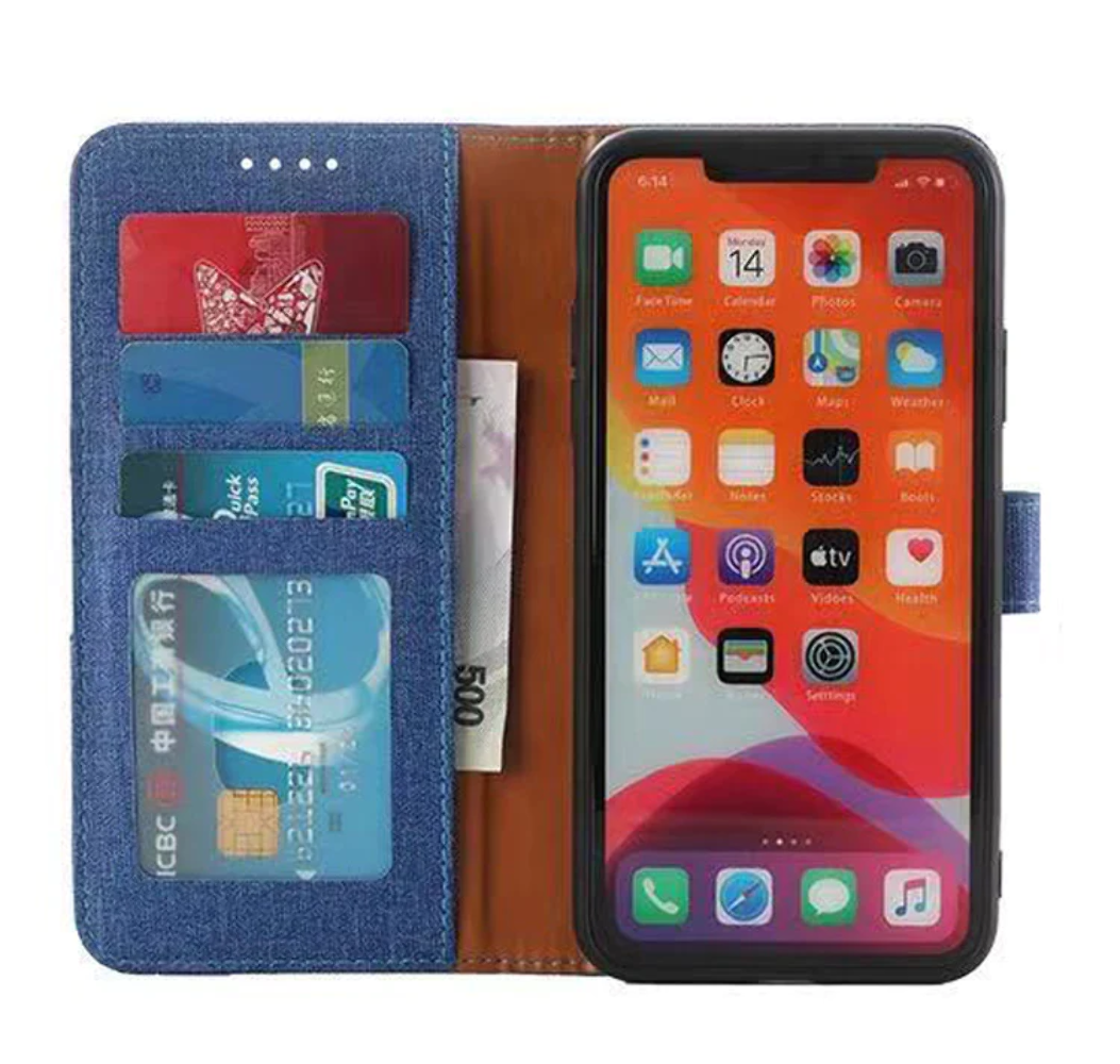 Nokia C10 PU Leather Wallet Case, Canvas Finish | eBay