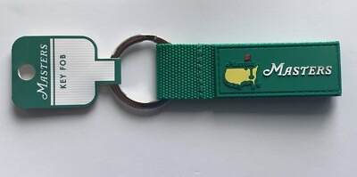 Masters golf Keychain key fob green rubber 2024 pga new | eBay