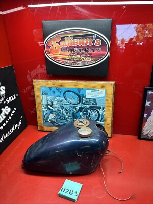 Harley Hummer Gas Fuel Tank Panhead Knucklehead Vintage Chopper ...