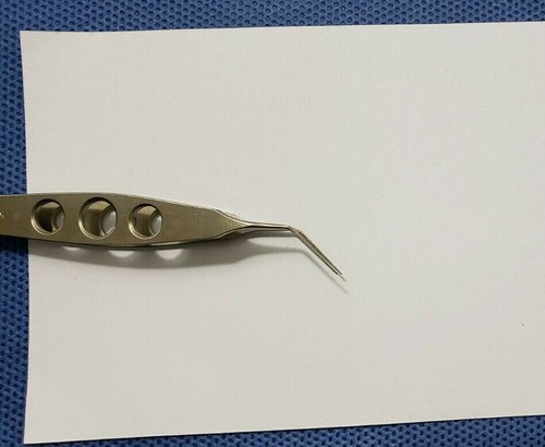 Katena KT5-1500 Ophthalmic McPherson Tying Forceps Angle Tip Surgical ...