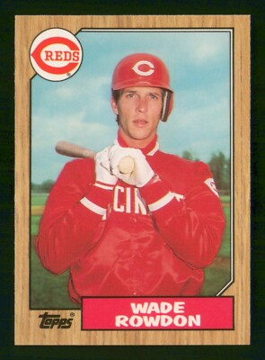 WADE ROWDON 1987 TOPPS TIFFANY 87 NO 569 NRMINT+ 19845 | eBay