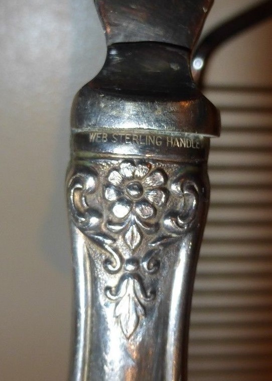 Web Sterling Silver Handles 4-Piece Serving Flatware | eBay