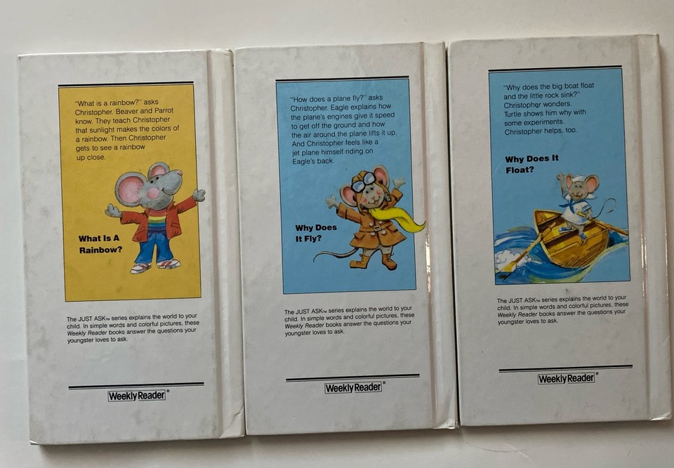 Weekly Reader Just Ask Vtg 1980s Book Collection Lot Of 15 What? Why ...