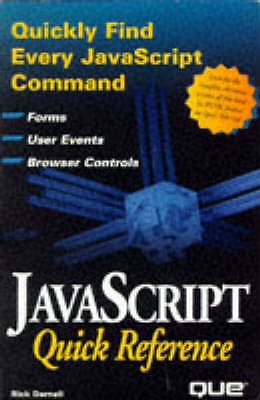 JavaScript Quick Reference by L. Chaffin (Paperback, 1996) for sale online | eBay