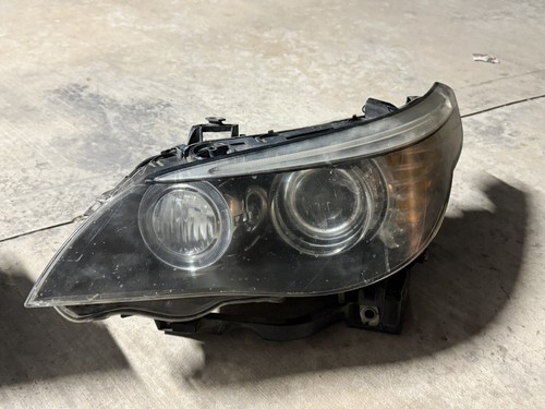 07-10 BMW E60 535i 550i left driver Side Adaptive Headlight Lamp Xenon ...