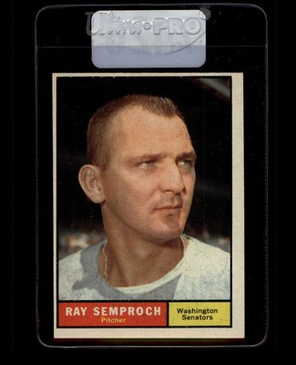 1961 RAY SEMPROCH TOPPS #174 SENATORS EX *7426 | eBay