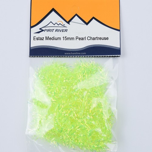 Spirit River Estaz Medium 15mm - Pearl Chartreuse | eBay