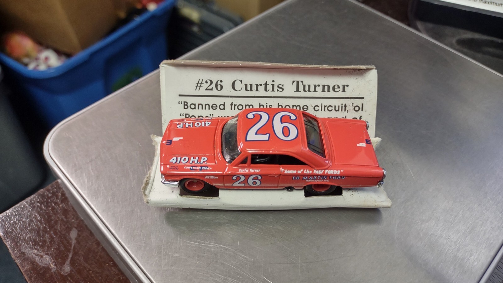 Action RCCA 1:64 USAC Curtis Turner #26 Ed Martin 1963 Ford Galaxie NO ...