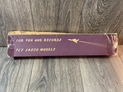 Rare 40's Jasco "Jet 100" R/C Balsa Wood Model Plane Kit 35" WS - As ...