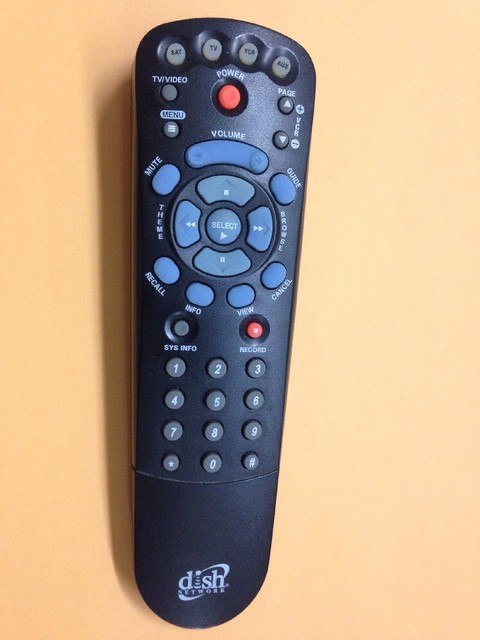Dish Network Bell ExpressVU 1.5 Blue Button IR Remote Model 113268 | eBay
