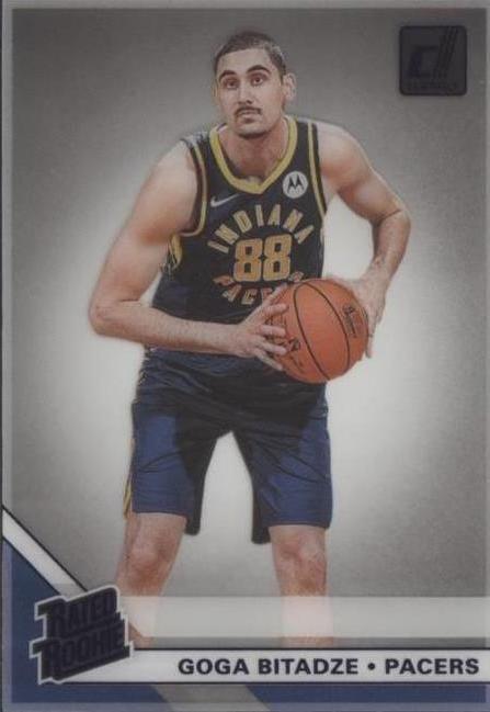 2019-20 Panini Clearly Donruss - Rated Rookie Goga Bitadze #67 Purple ...