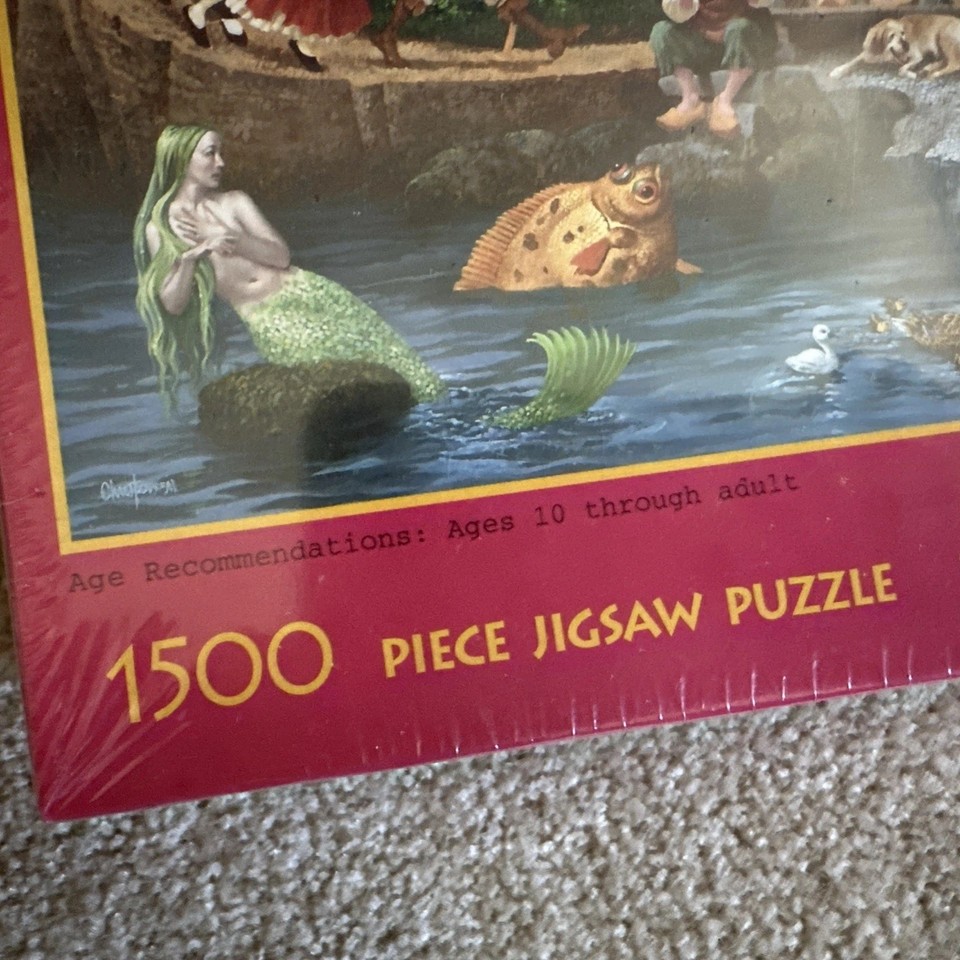 Sunsout Tales 1500 Piece Jigsaw Puzzle,James C. Christensen Fantasy ...