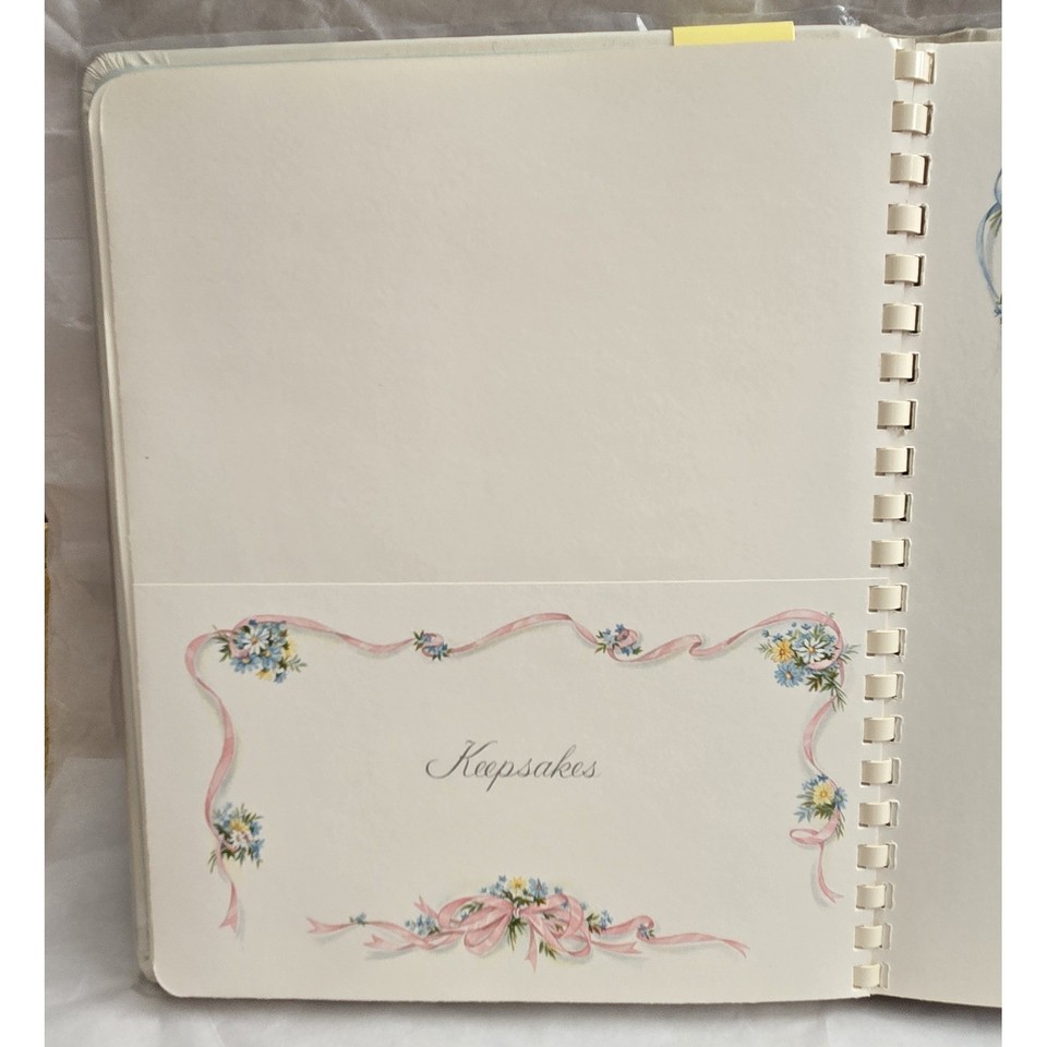 Vintage Hallmark Our Baby's Keepsake Album New In Package Baby Book | eBay