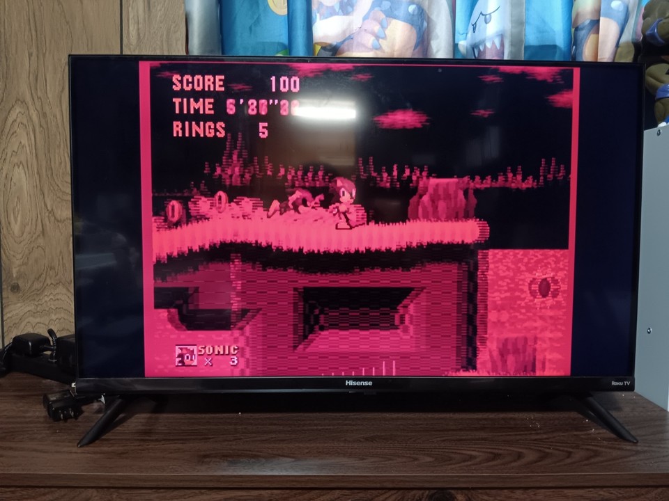 Sonic Exe For Sega Genesis Custom Video Game Cart + Box Sonic.exe ...