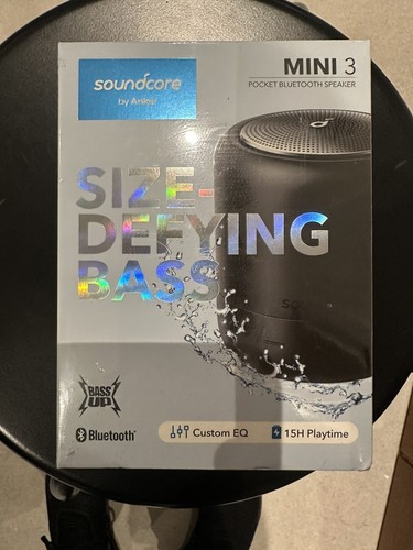 Soundcore Anker Mini 3 Bluetooth Speaker, USB-C | eBay