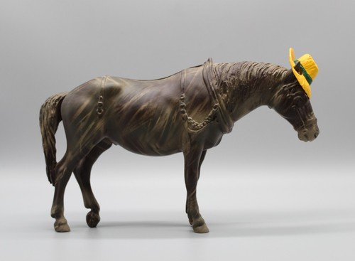 Vintage Breyer Old Timer Model Horse Custom CM Camouflage w/Hat | eBay