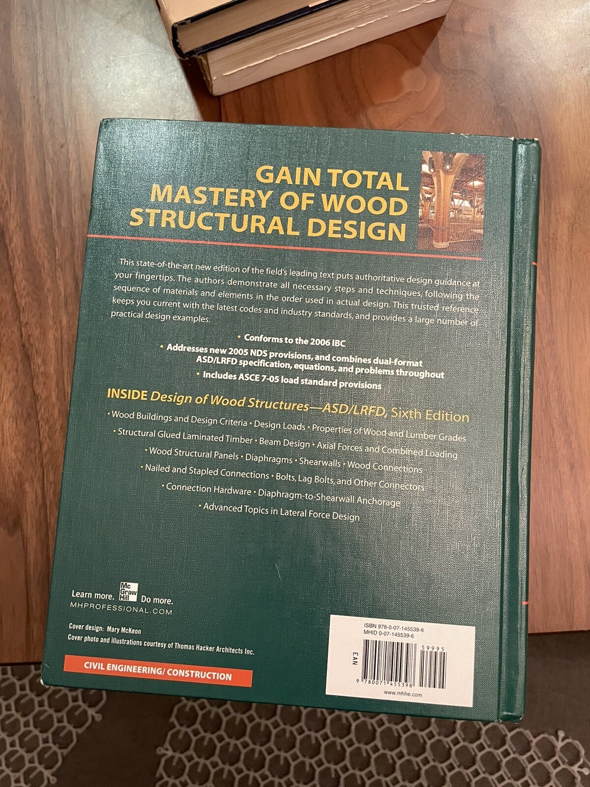 Design of Wood Structures-ASD/LRFD by Kenneth J. Fridley, Donald E ...