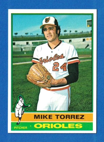 1976 Topps #25 Mike Torrez NM Baltimore Orioles | eBay