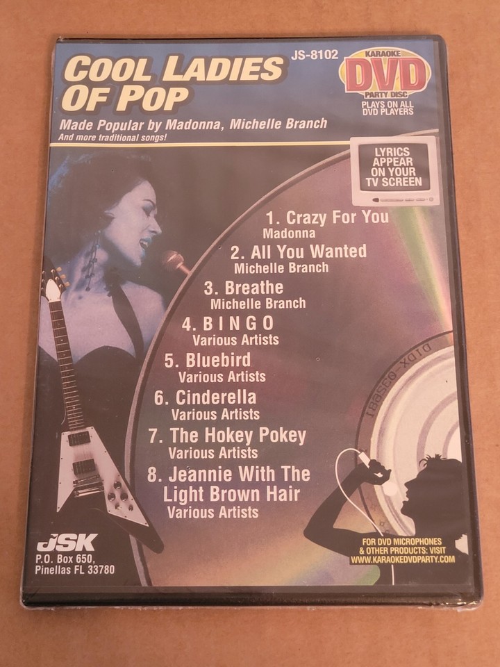 Karaoke DVD Party LOT of 10 - Pops Greatest Hits Duets Classic Cool ...