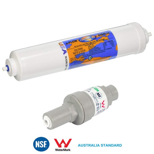 Genuine Omnipure K2540 Inline Carbon water filter cartridge with PLV ...