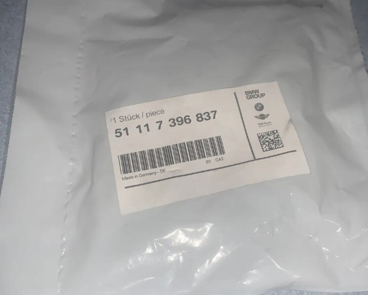 BMW OEM 16-18 Front Bumper-Tow Hook Eye Cap Cover 51117396837 | eBay