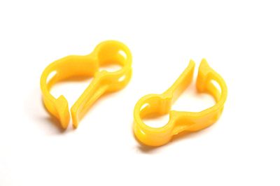10PCS Yellow RC Nitro 5.5mm Fuel Line Tubing Clamp Pinch Clip (US ...