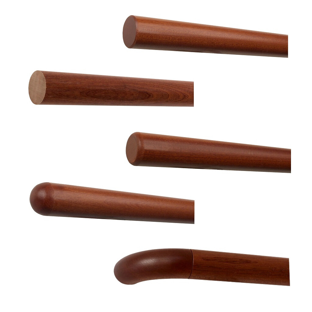 Mahogany Handrail Railing Painted Sipo | Grelly UK