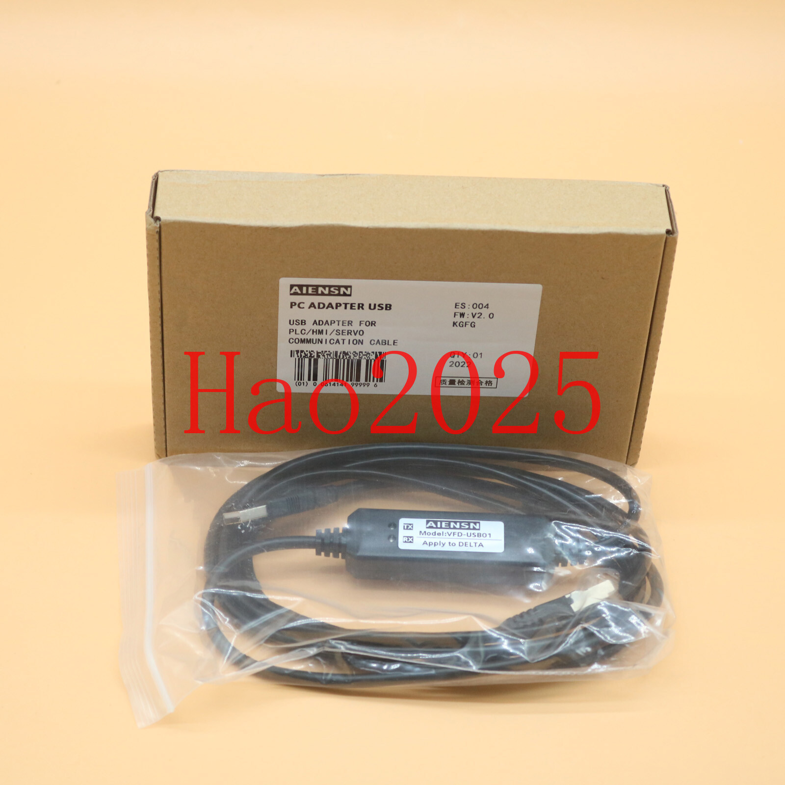 1PC NEW FOR Delta VFD-Eseries inverter debugging Cable VFD-USB01 FAST ...