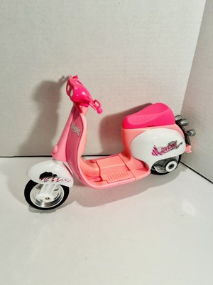 Barbie Scooter Moped Doll Bike 1997 pink/white | eBay