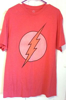 Flash T Shirt DC Comics The Flash mens Large Short Sleeve retro ...