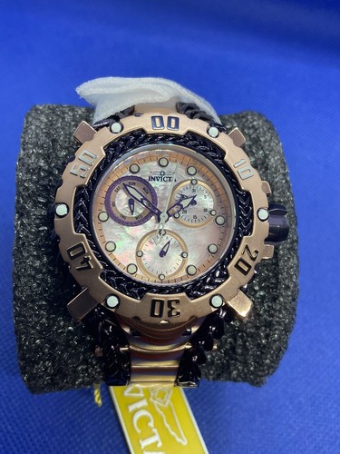 Invicta Gladiator Gold/purple, mod 41115 ladies wristwatch | eBay