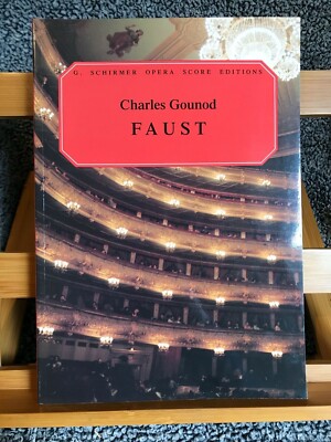 Charles Gounod Faust partition chant piano moderne éditions G. Schirmer ...