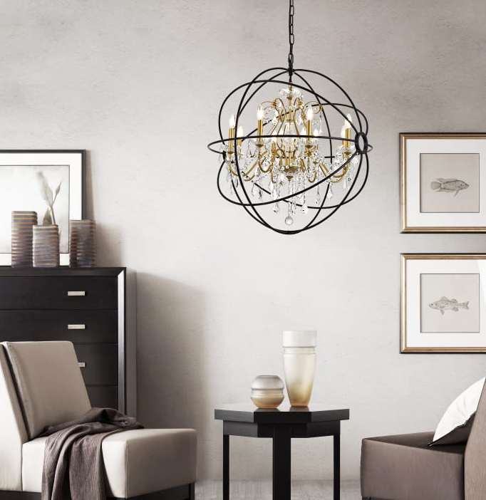 Restoration Hardware Foucault Orb