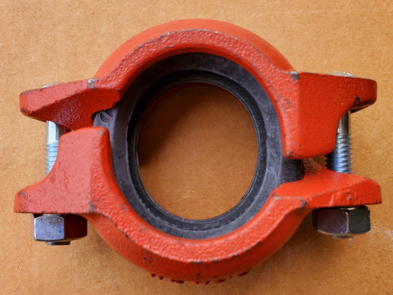 [New]-Victaulic 1.5/48,3-009N Firelock EZ Coupling with Gasket (Red ...